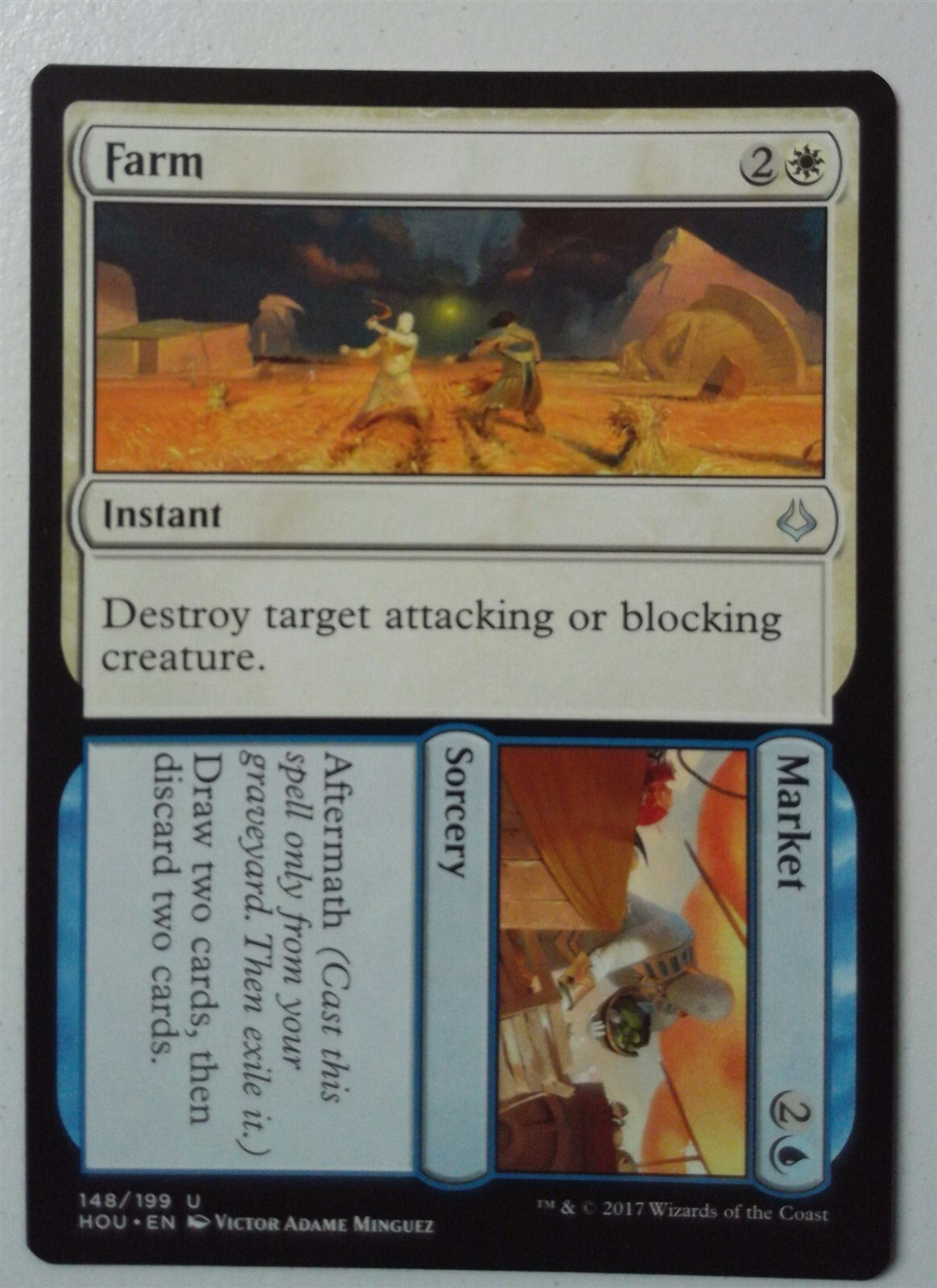 Farm // Market *PLAYSET* Magic MtG x4 Hour of Devastation | eBay