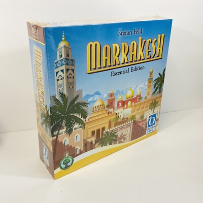 New MARRAKESH BOARD GAME incl Expansions! Stefan Feld Essential Ed ...
