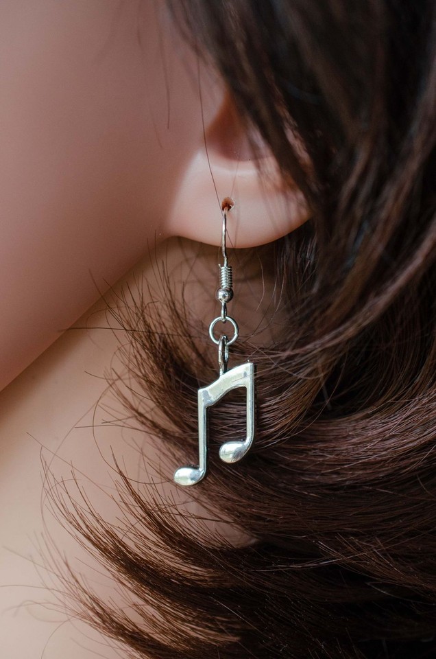 Notes Double Note Quaver Earrings Achtel Note Miniblings Music Musician ...