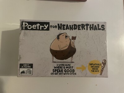 Poetry for Neanderthals Game by Exploding Kittens NEW SEALED w ...