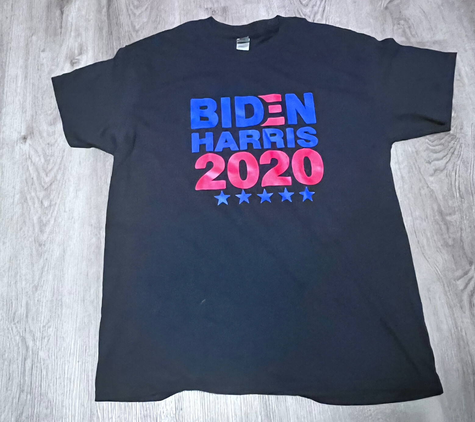 Biden Harris T-Shirt Adult Campain 2020 Black Blue Red Size Large Mens ...