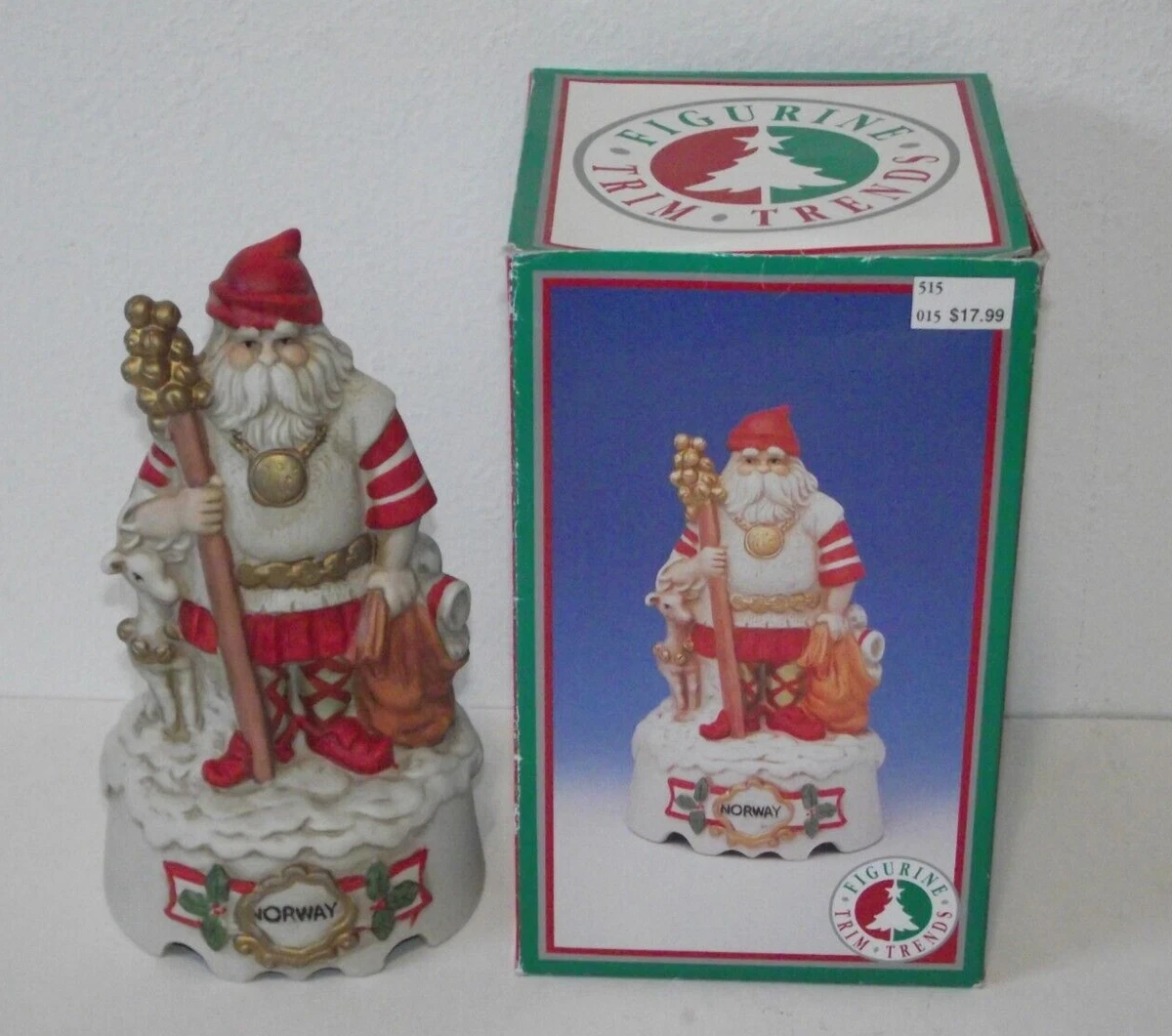 Norwegian Santa Figurines