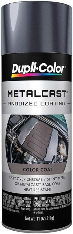 Dupli-Color MC206 Metalcast Automotive Spray Paint - Black Smoke ...