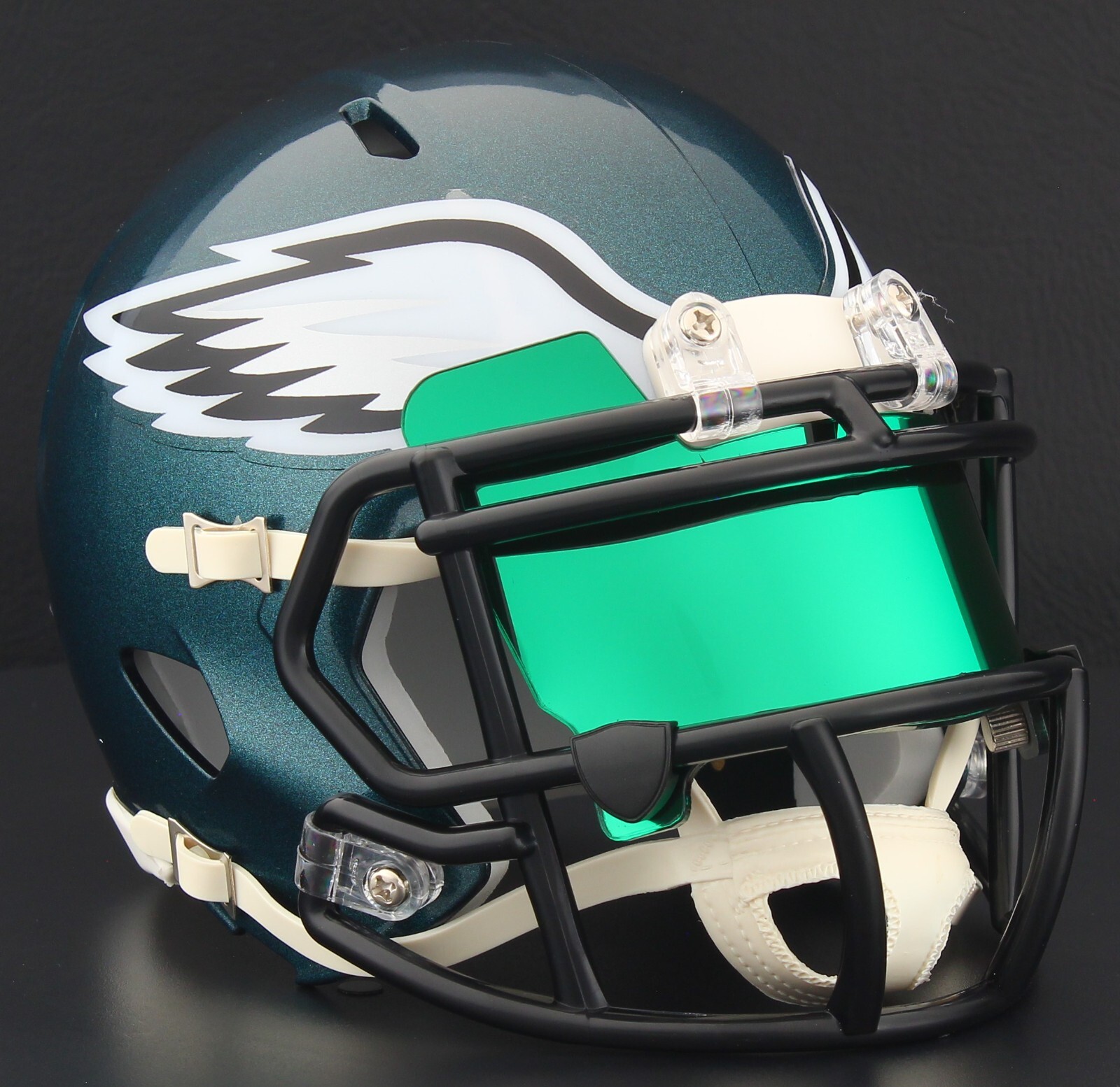 PHILADELPHIA EAGLES NFL Riddell SPEED Mini Football Helmet w/ EYE ...