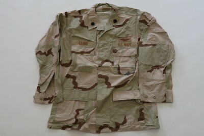 Original US Navy DCU Jacket Shirt Operation Iraqi Freedom | eBay