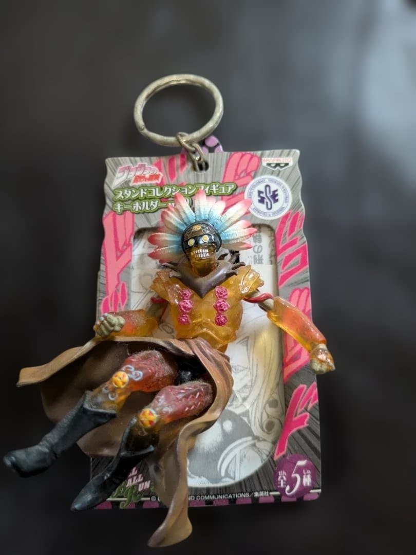 JoJo's Bizarre Adventure SBR Soundman Keychain Official Steel Ball Run ...