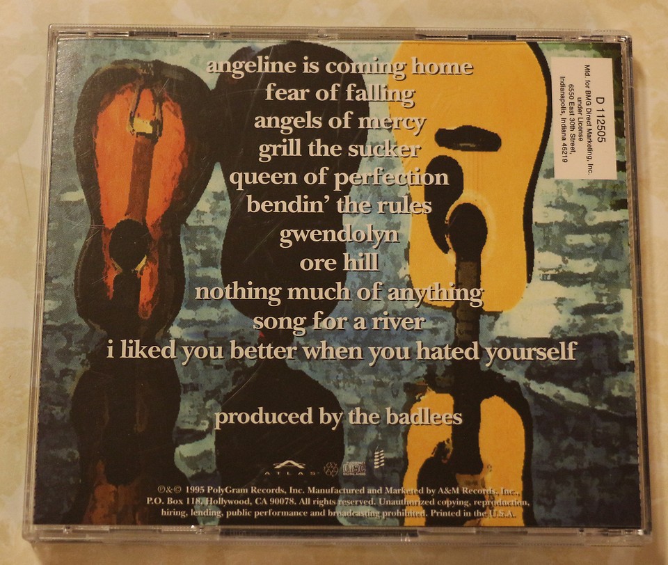 THE BADLEES RIVER SONGS CD VCG 731452926623| eBay