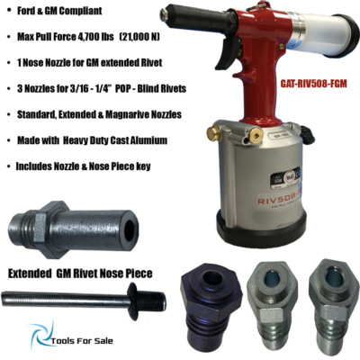 Blind Rivet Gun - FORD - GM - Tesla - Volvo Compliant - Collision ...