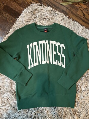 Rowing Blazers x Target Kindness Sweatshirt Green Adult Size XS | eBay