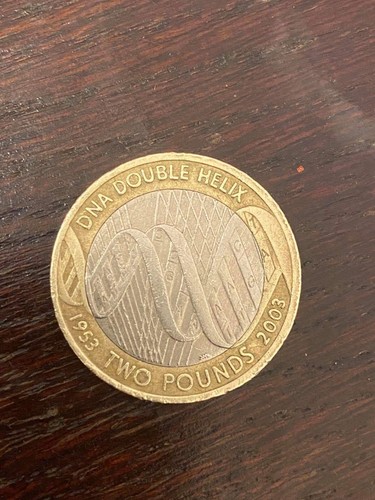 2003 £2 Two Pound Coin DNA Double Helix | eBay UK
