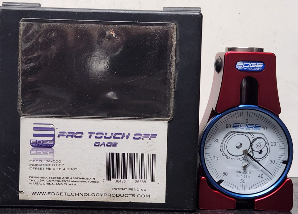 Edge Pro Touch Off Gage - 4" Z axis Tool Setter - Used | eBay