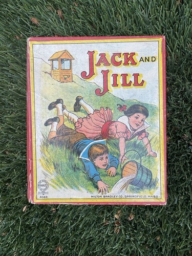 Antique Jack & Jill Board Game Milton Bradley Rare | eBay
