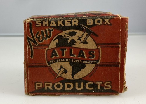1940 Atlas Quality Products Tacks Shaker Box #2 - Vintage | eBay