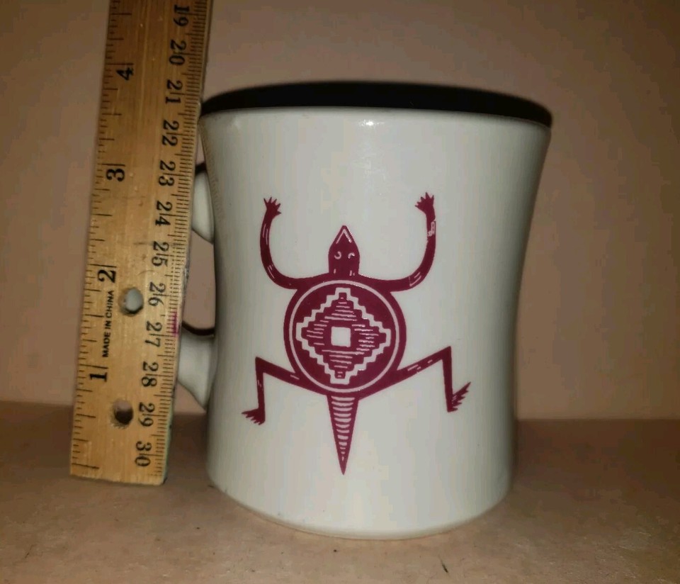 Pipestone Ancient Mimbreno Indian Santa Fe Dining MUG Lizard EUC!! | eBay