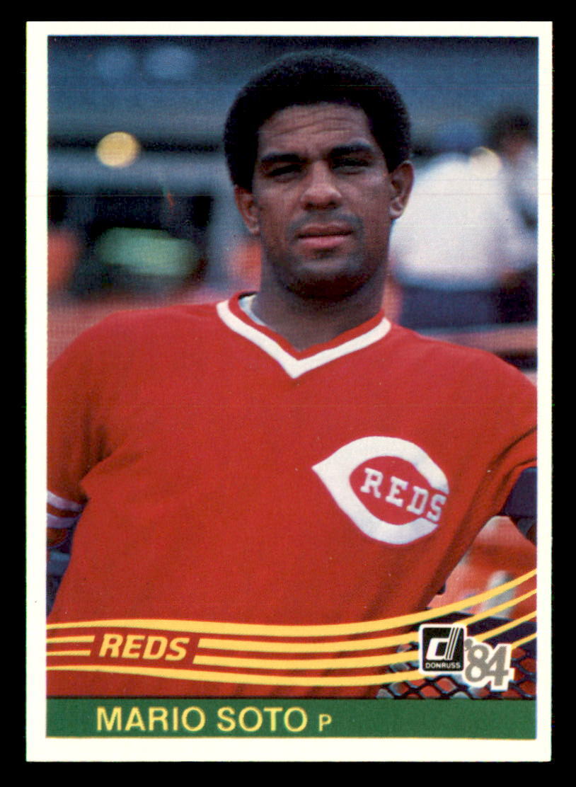 1984 Donruss #428 Mario Soto Set Break | eBay