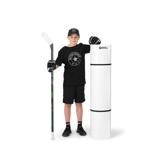 Better Hockey Portable Roll-Up Shooting Pad - Feels Like Real Ice, for ...