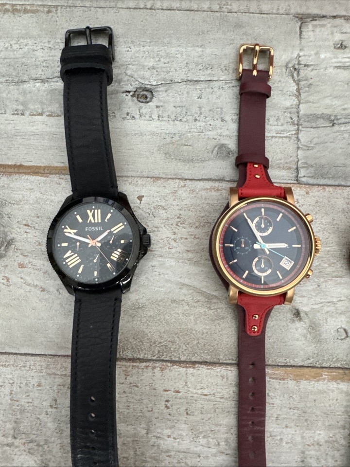 Fossil Women's Watch Ladies Lot of 7 With Boxes | eBay