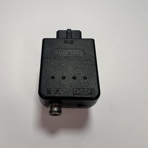 Nintendo 64 RF Modulator TV Adapter RF Connector SNES GameCube OEM N64 ...