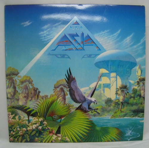 ASIA ALPHA lp Vinyl Record Album LP 1983 GEFFEN Records GHS 4008 ...