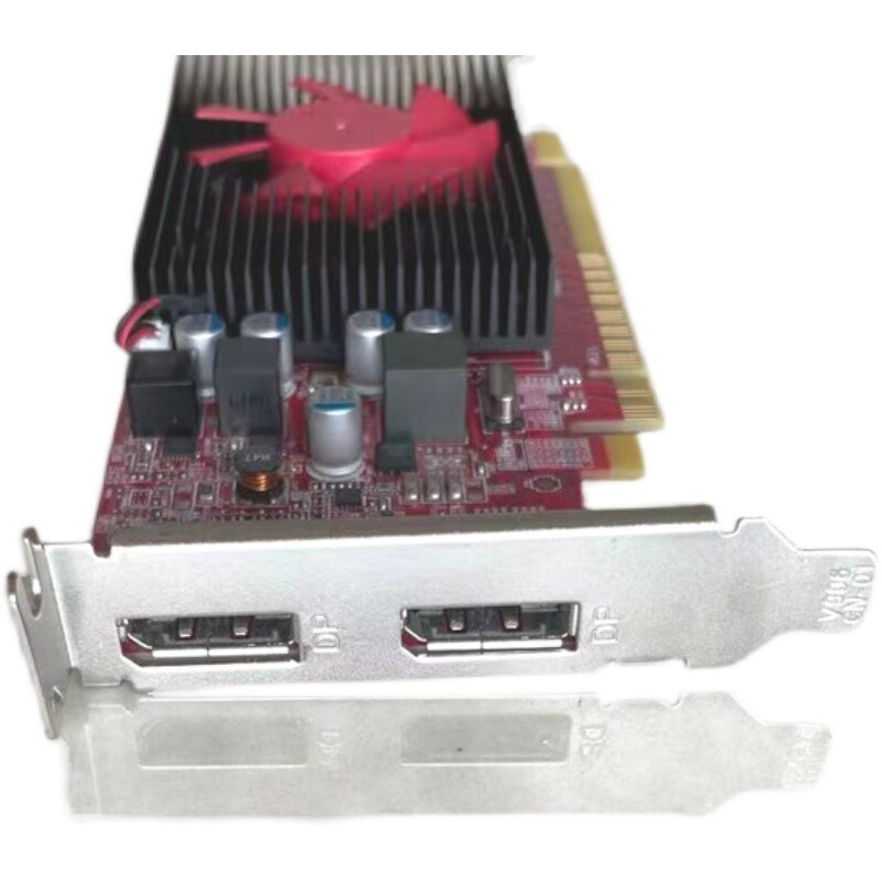 HP R7 200 2G gddr5 128 bit desktop graphics card double DP port 4K | eBay