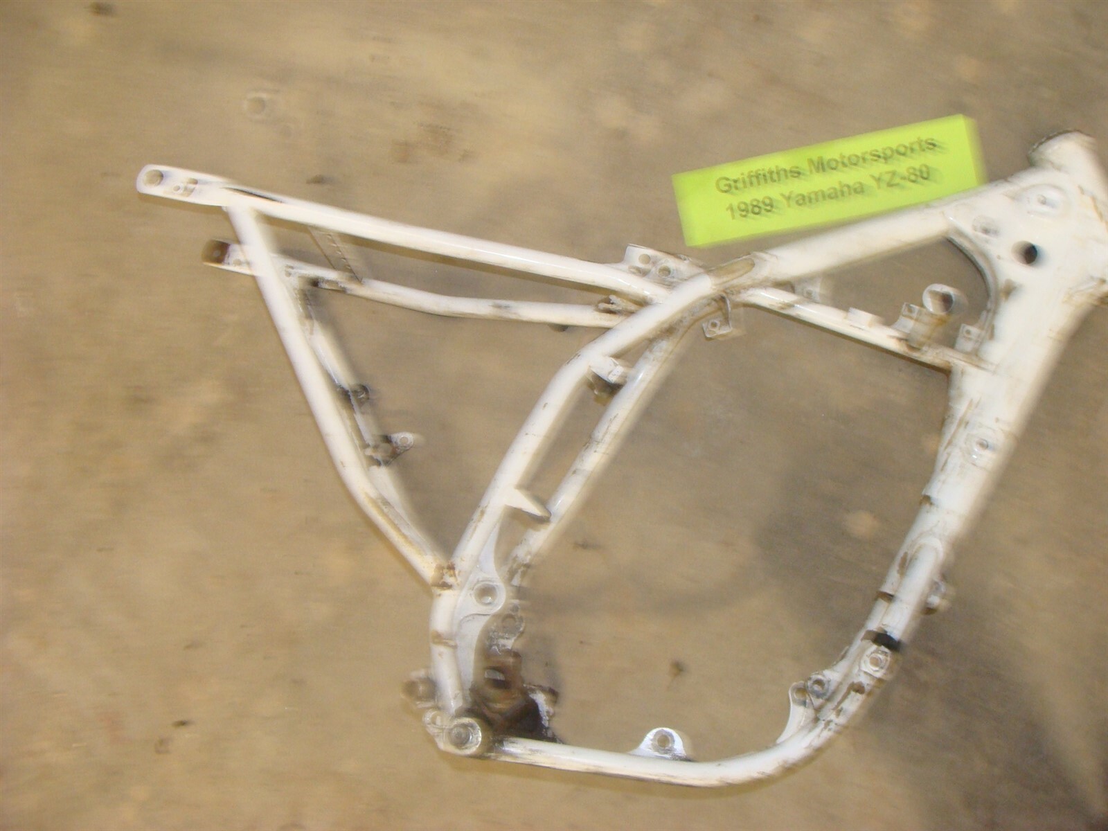 1989 Yamaha YZ80 88 90 91 92 complete straight frame chassis no title ...