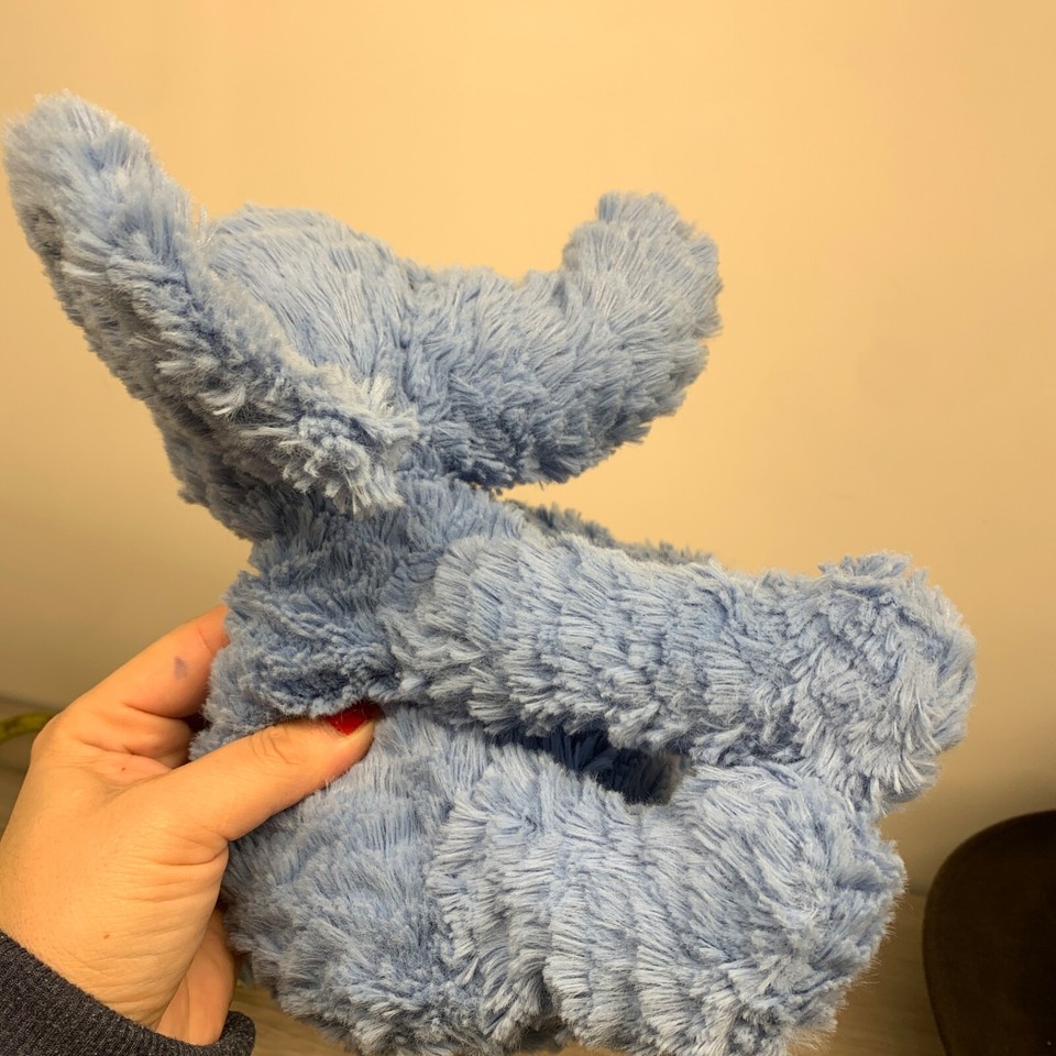 Jellycat Fuddlewuddle Small 9" Blue Elephant Plush Stuffed Animal ...