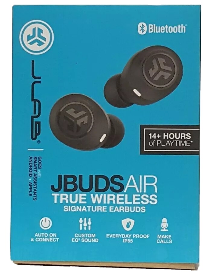 JLAB Audio Jbuds Air True Wireless Signature Bluetooth Earbuds ...