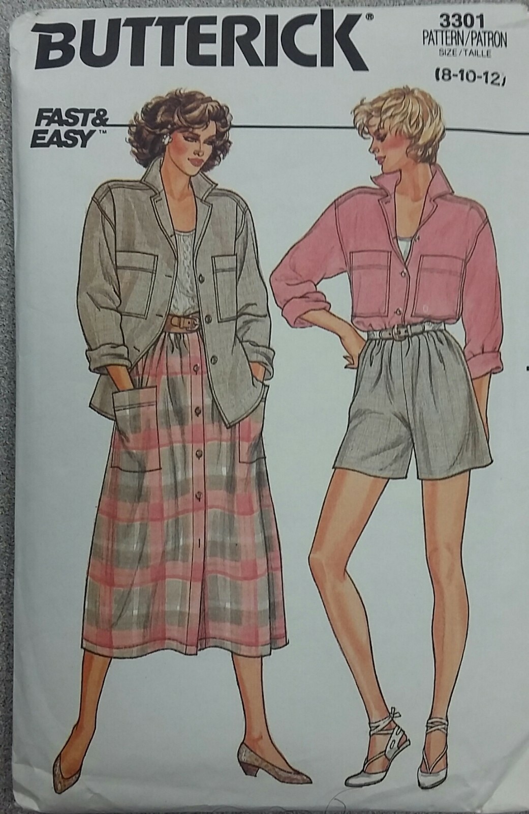 Butterick Vintage Sewing Patterns 70's & 80's Tops Skirts Pants -U Pick ...