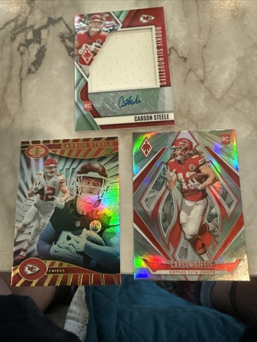 Carson Steele Autograph Pheonix Card Numbered 267/299 And 3 Cards | eBay