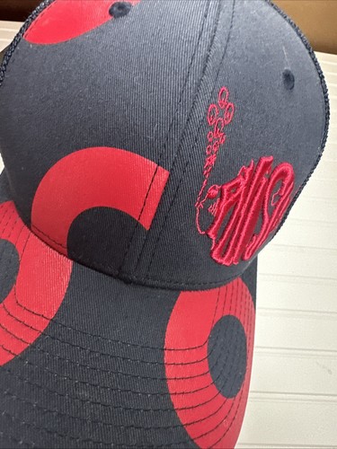 Phish Hat Fitted Flexfit Small Medium Red Navy | eBay