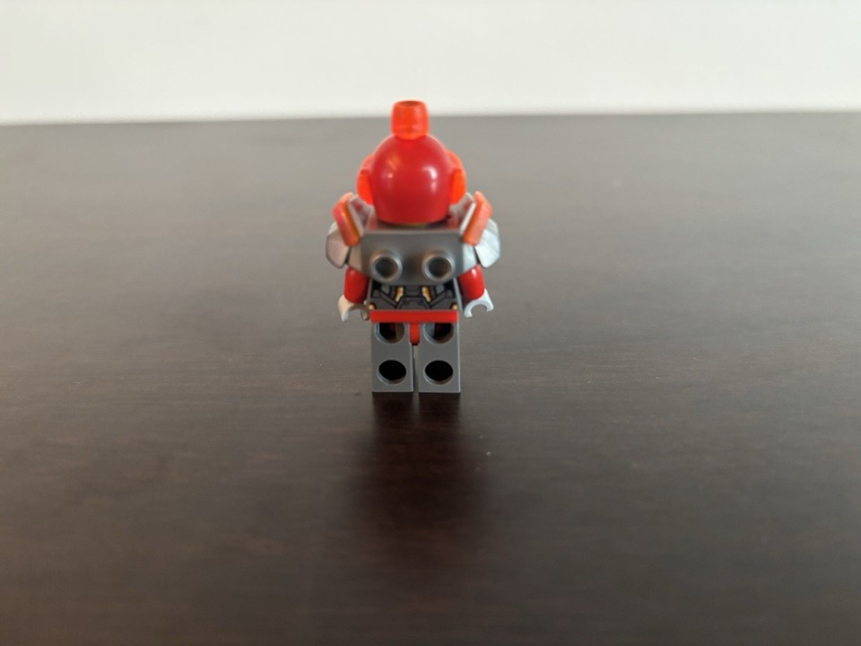 Lego Next Knights Macy Halbert Silver Armor Minifigure | eBay
