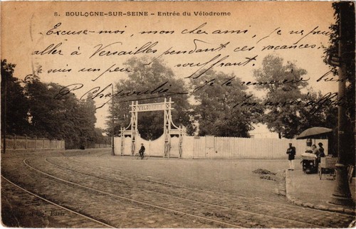 CPA BOULOGNE-BILLANCOURT Entree du Velodrome (1322884) | eBay