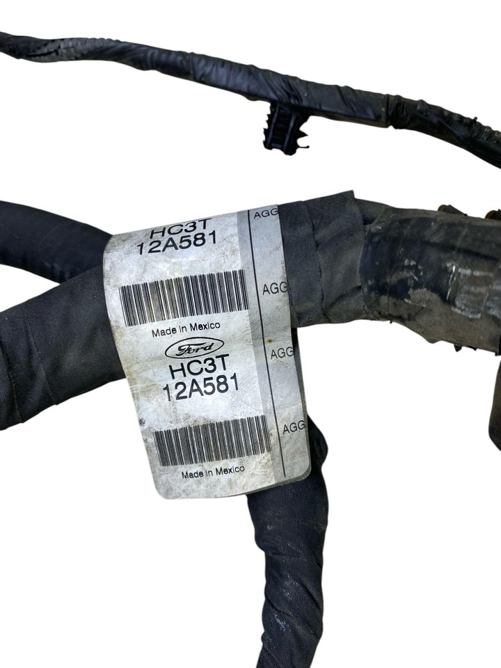 2017 FORD F350 6.7L DIESEL ENGINE BAY WIRING HARNESS & FUSE BOX HC3T ...