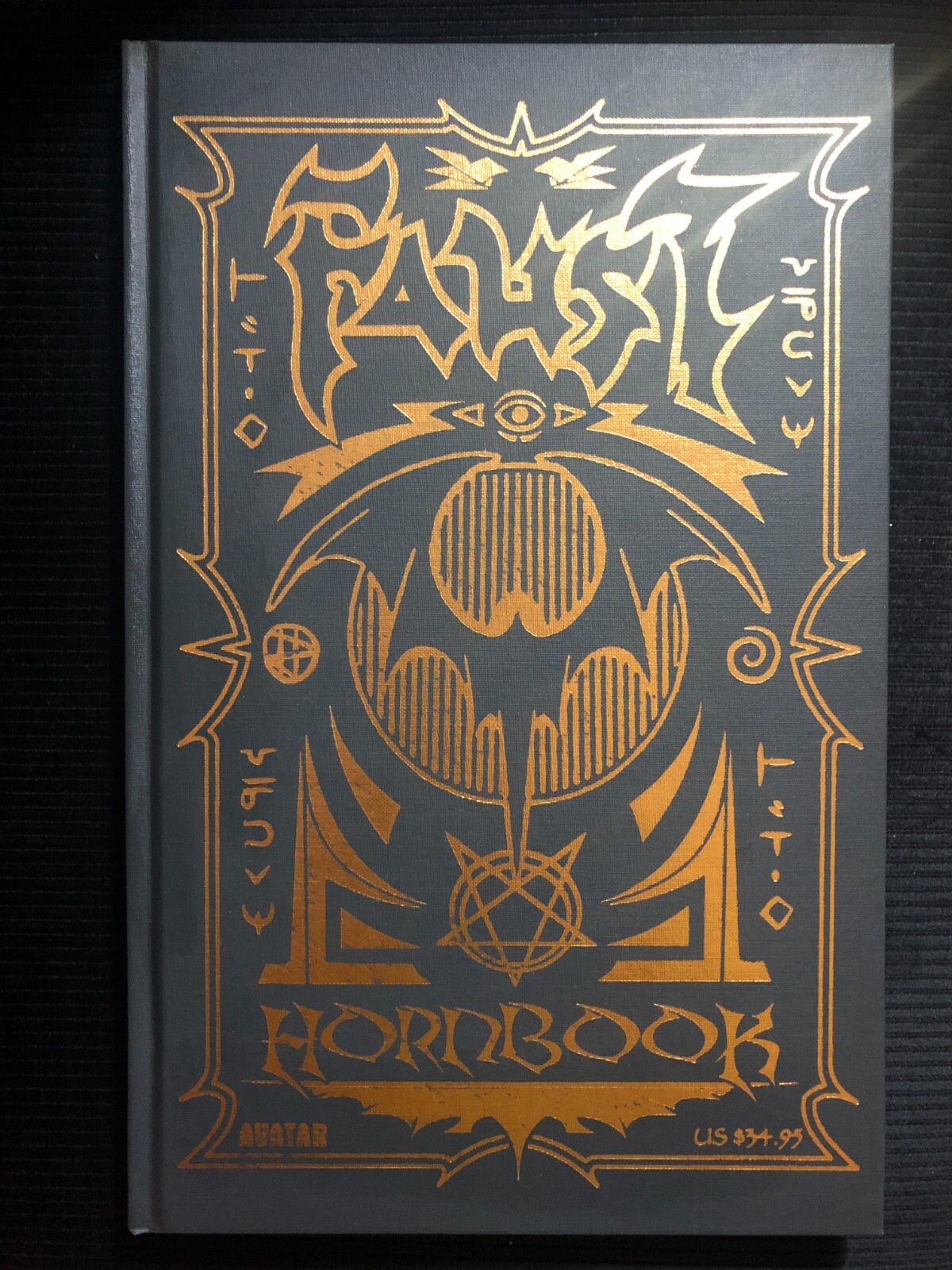 Faust Hornbook Volume One 2000 Gold Foil Hardcover Tim Vigil, David ...