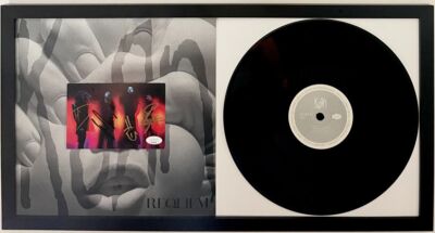 Korn Band Signed Framed Requiem LP Vinyl Record Display Autographed x4 ...