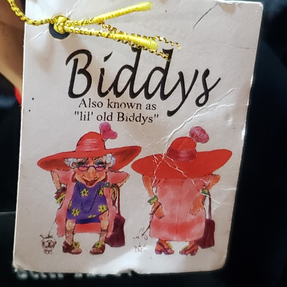 Westland Biddys 2004 Red Hat Bobble Figurine #12800 Still Hot! +5pc ...