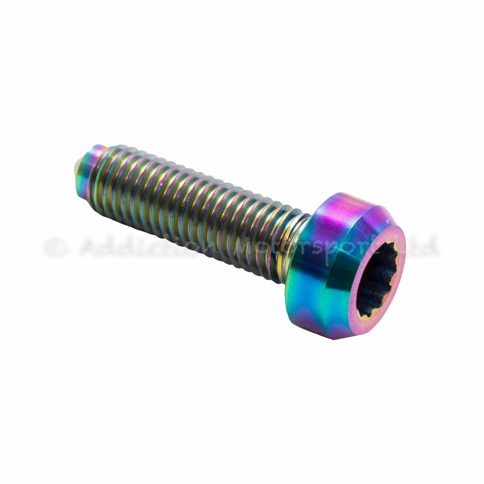 10x Titanium Rainbow Bolts for BBS Split Rim Wheels, M7 x 24mm for RX2 ...