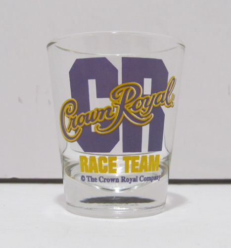 CROWN ROYAL Racing Team 2" Tall Promotional Collector's Shot Glass | eBay