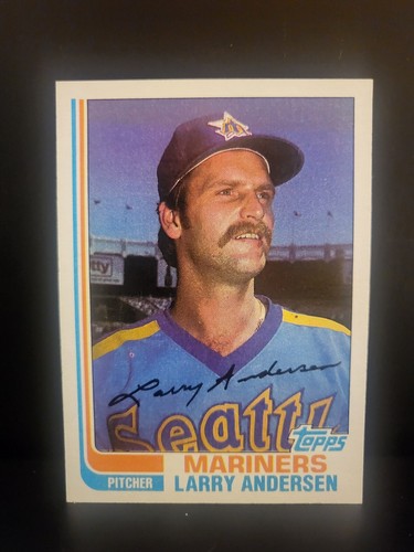 1982 Topps - #52 Larry Andersen - SEATTLE MARINERS | eBay