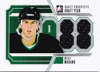 12-13 ITG Draft Mike Modano Jersey Year Prospects Minnesota North Stars ...