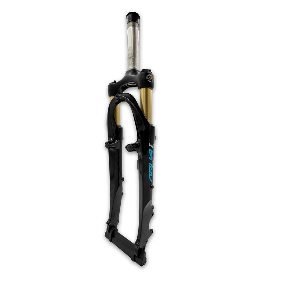 26" Threaded Suspension Fork,1 1/8x130,Travel=45,Black | eBay
