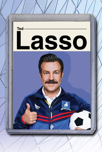 Ted Lasso Artist Signed Ted Lasso Art Card 2/10 | eBay