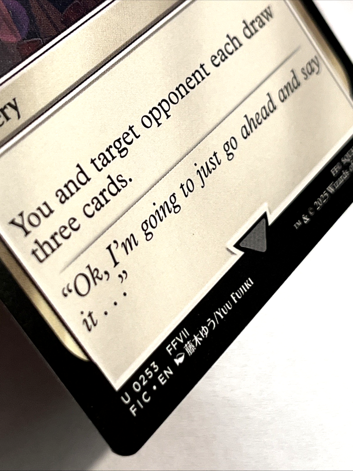 MTG Secret Rendezvous Commander: Final Fantasy 0253 FFVII Tifa Cloud NM ...