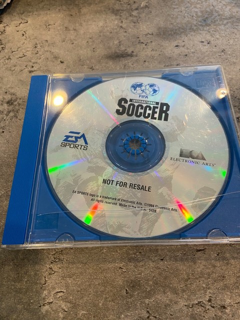 FIFA International Soccer, EA Sports (PC, 1994) CD-ROM | eBay