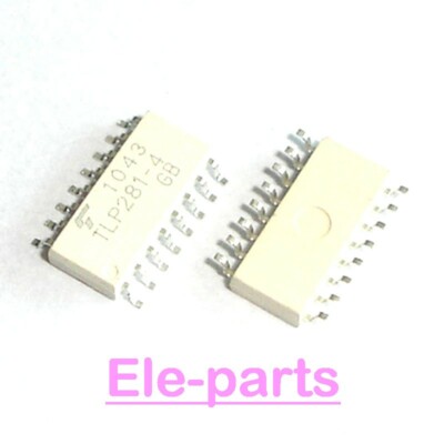 10 PCS TLP281-4GB SMD-16 TLP281-4 SOP Photocoupler Gaas Ired & Photo ...