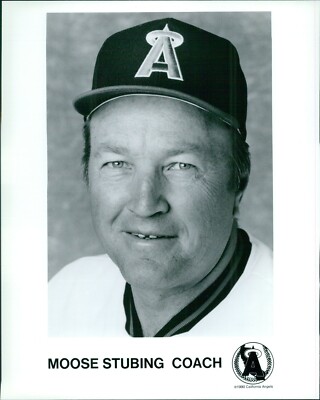 Moose Stubing California Angels Unsigned Glossy 8x10 Promo Photo | eBay