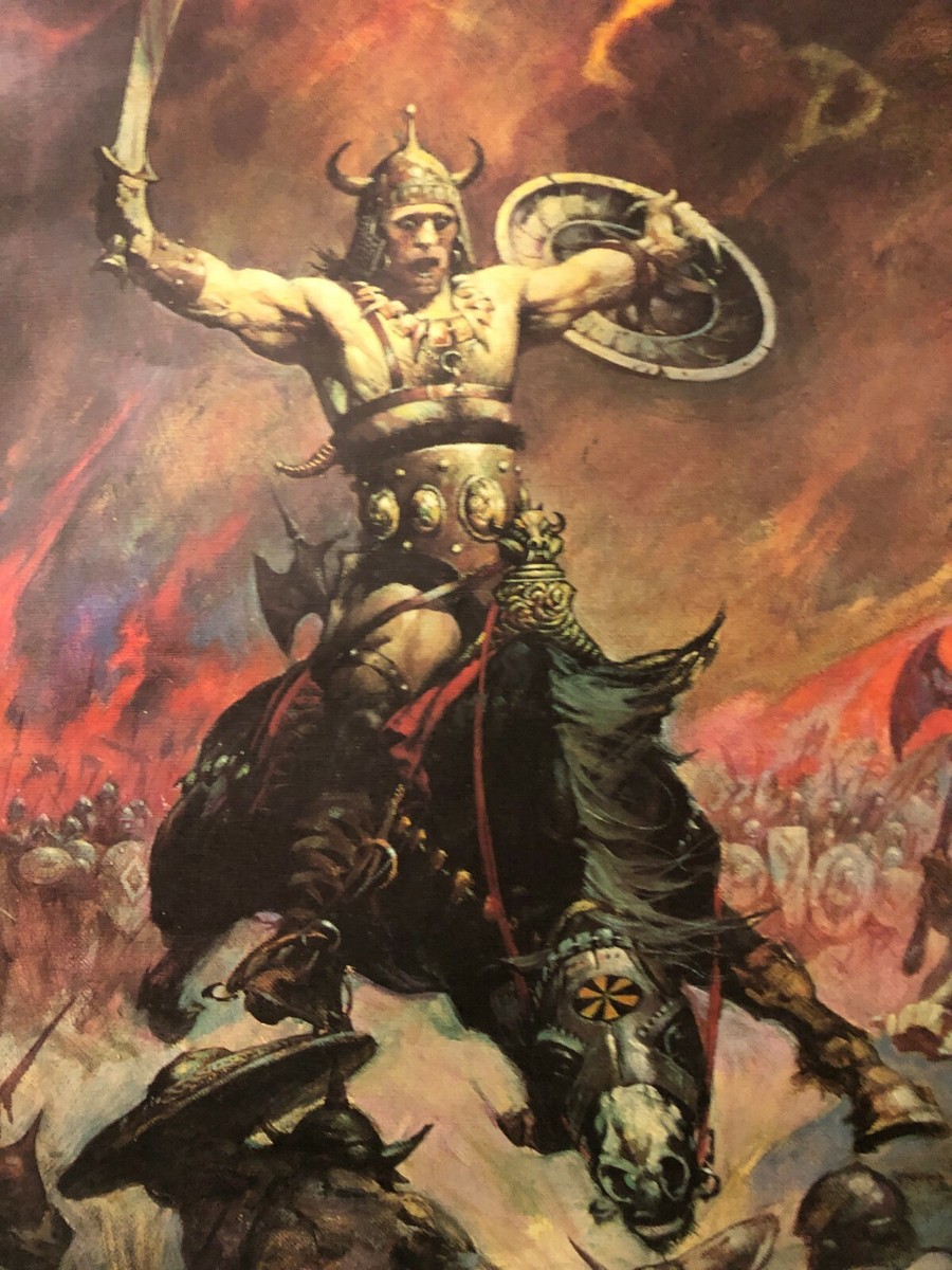 Conan An Barbarian Frazetta