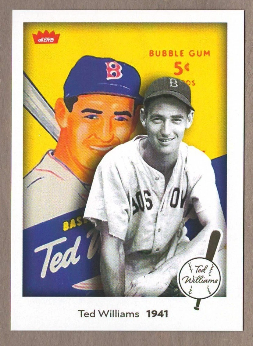 Ted Williams Baseball Card 1941