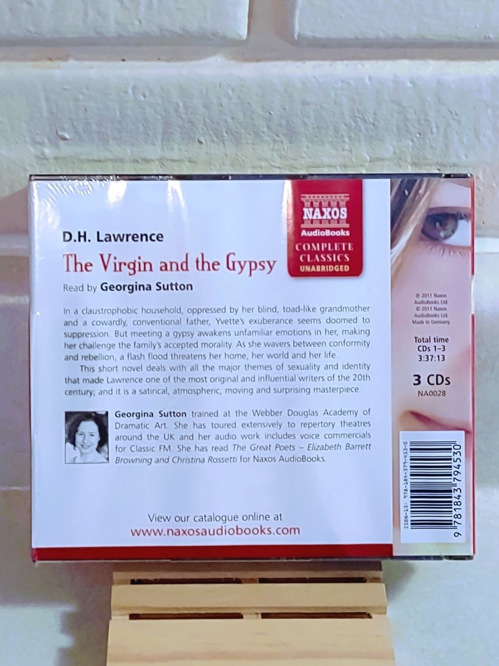 THE VIRGIN AND THE GYPSY - AUDIO BOOK ON 3 CD's | eBay