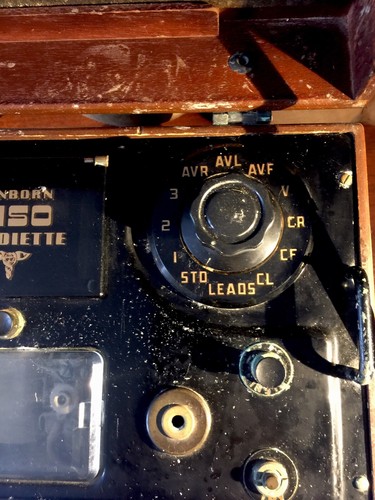 Antique Medical Sanborn Portable EKG Machine Model 51 | eBay